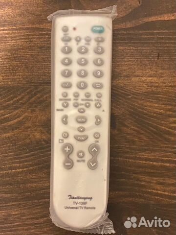 Универсальный пульт для телевизора TV 139F купить в Санкт-Петербурге ...