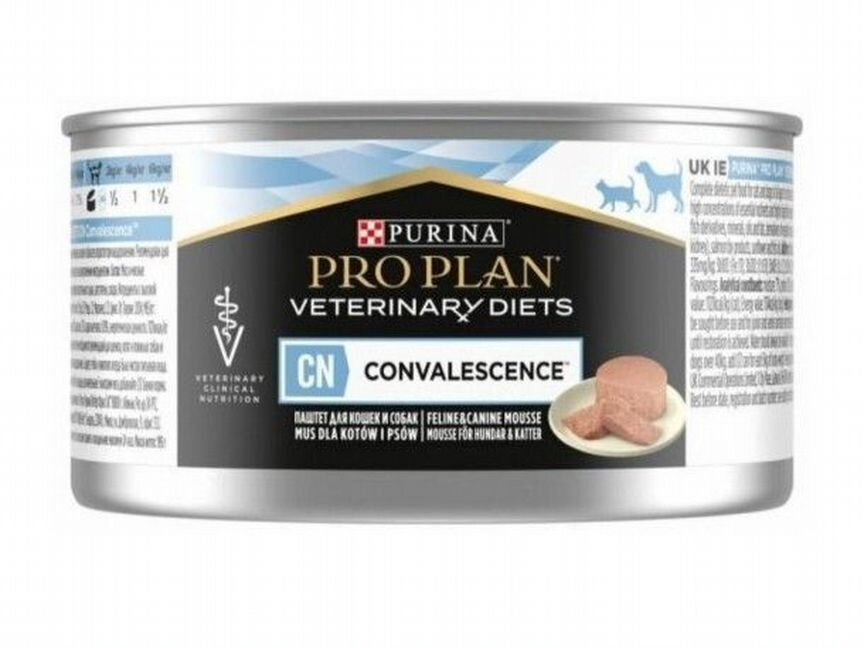 Purina паштет при выздоровлении