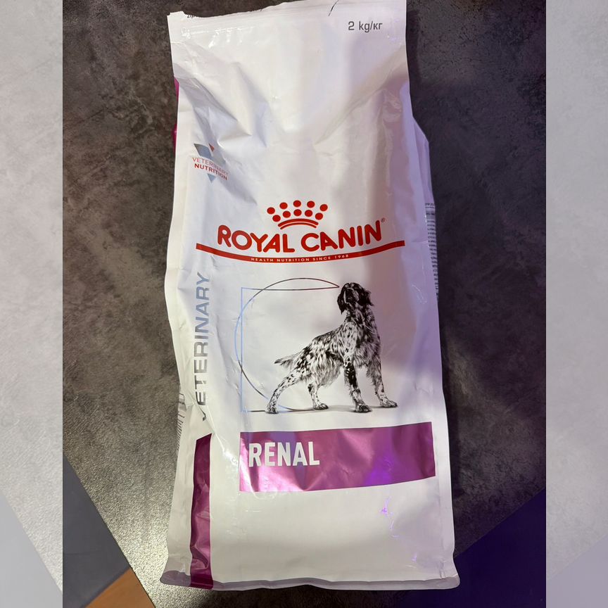 Корм для собак royal canin renal