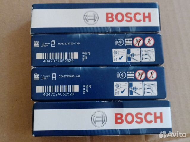Свечи цена за 4 шт bosch 0242229785 оригинал купить в Санкт-Петербурге ...