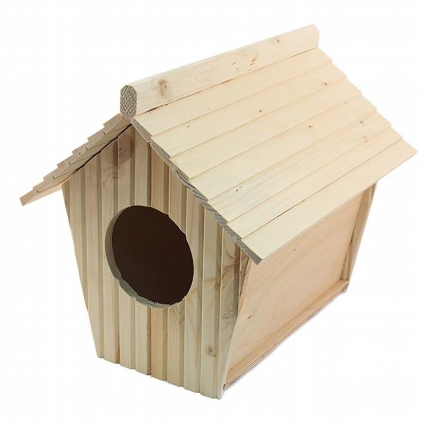 Домик Дарэлл шуша 25*32*h30см д/шиншил дерев 26465