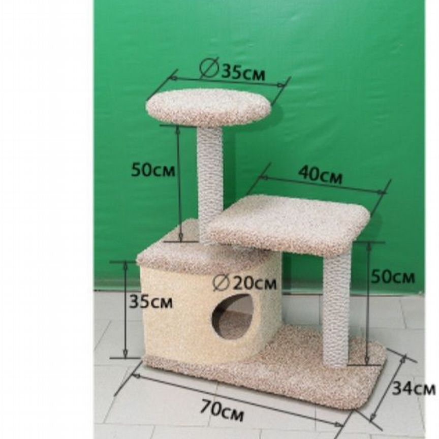 Когтеточка с домиком