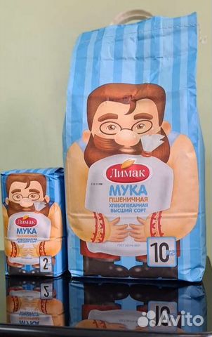 Мука пшеничная Лимак 10 кг, 2 кг купить в Москве | Товары для дома и ...