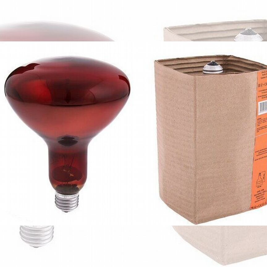 Лампа инфракрасная зеркальная-термоизлучатель