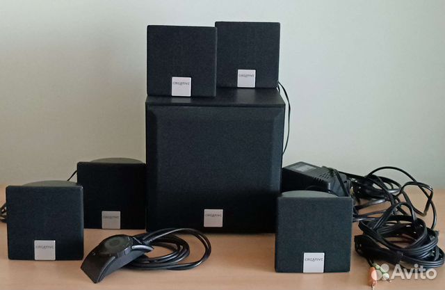 Колонки Creative Inspire 5.1 5100 купить в Москве | Электроника | Авито