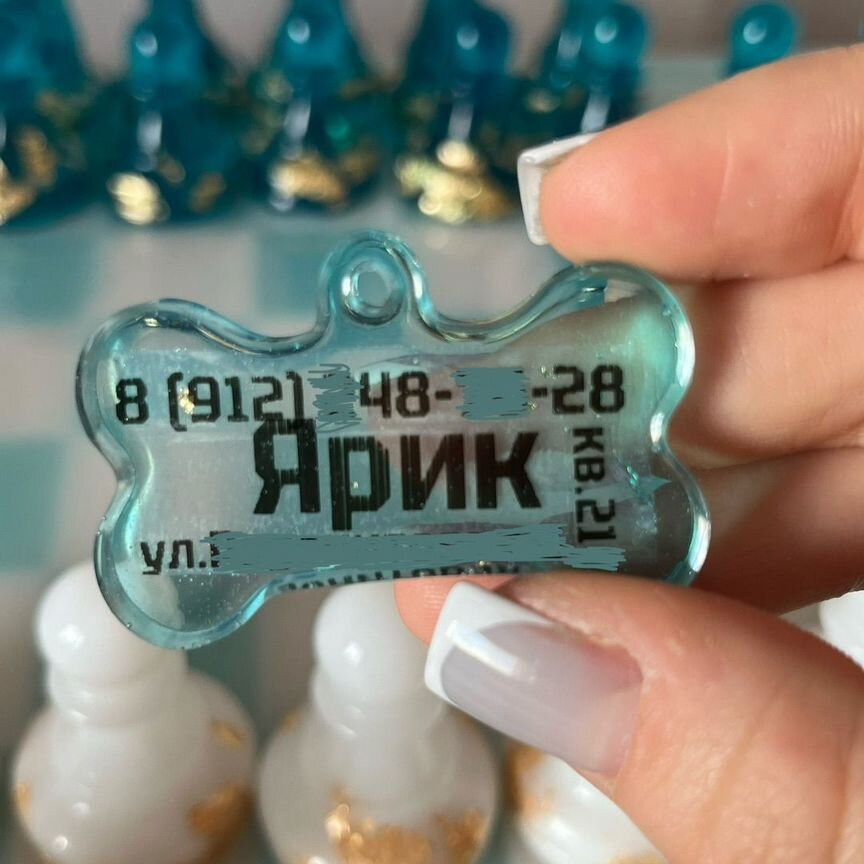 Медальон на ошейник