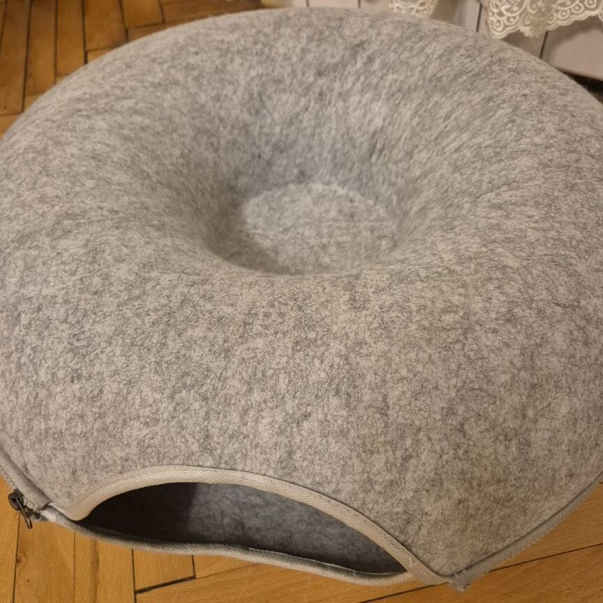 Лежанка когтеточка Бублик для кошек