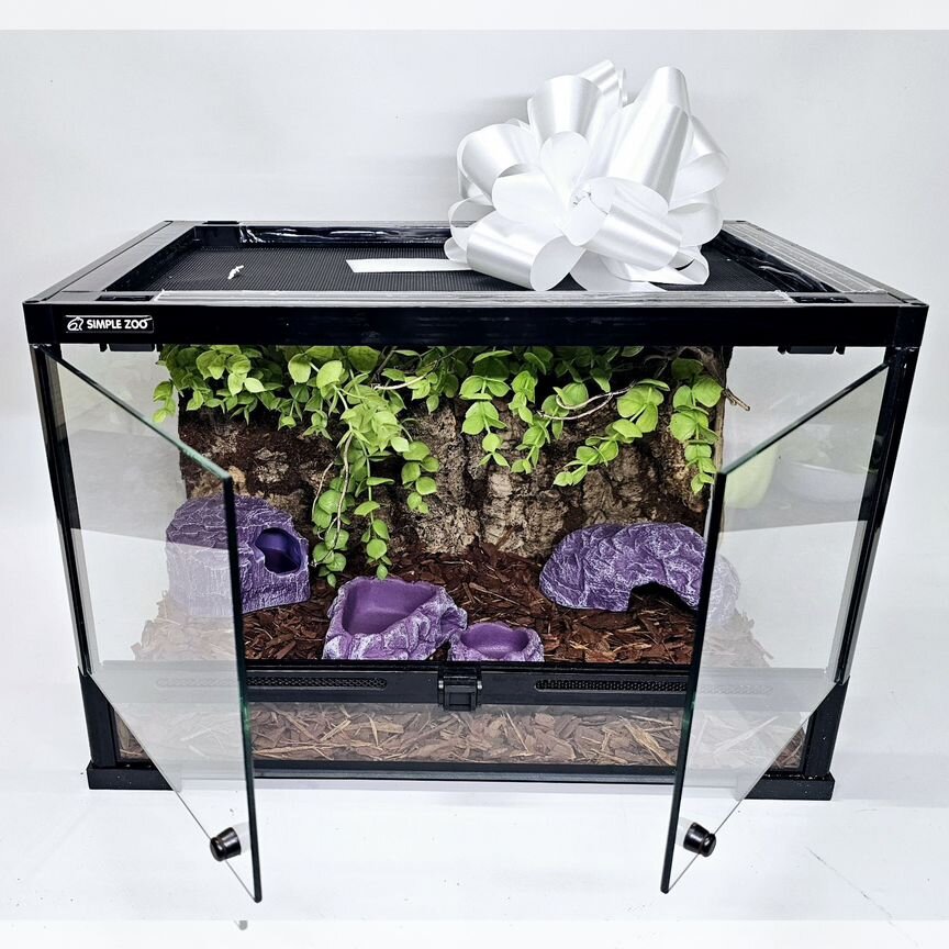 Террариум для эублефара новый