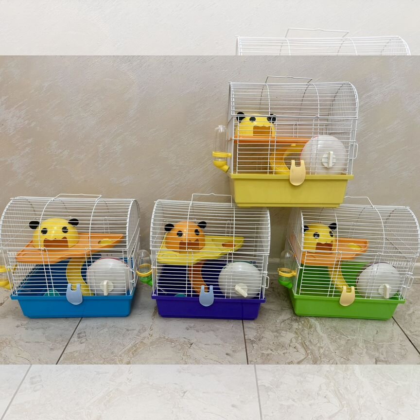 Клетки для хомяков новые