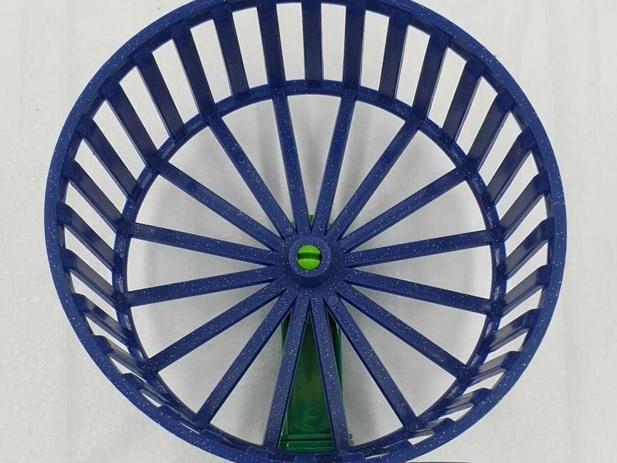 Дарелл Колесо с подставкой для грызунов 14 см