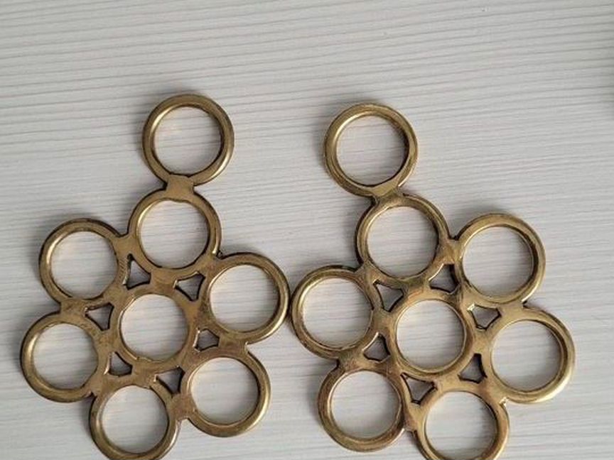 Рычаги для хакаморы цветок (латунь)