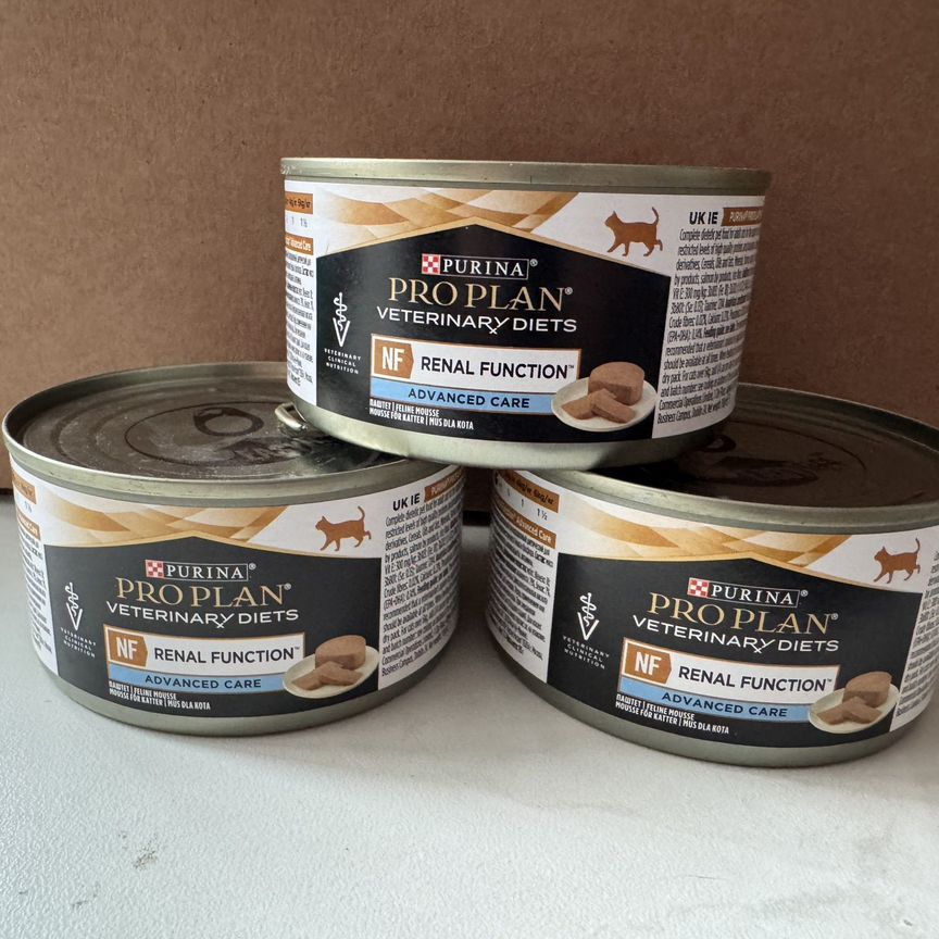 Консервы для кошек Pro Plan Renal Function, 3 шт