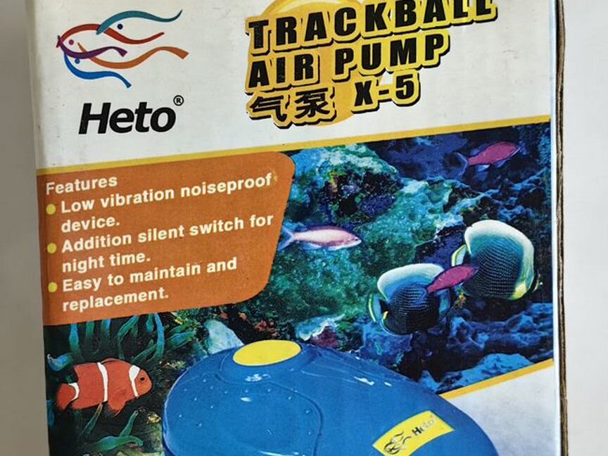 Trackball air pump x5 Компрессор в аквариум
