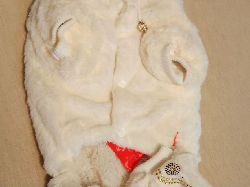 Шубка-комбинезон для маленькой собачки