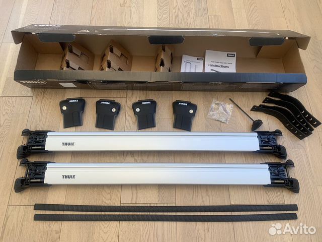 Багажник Thule WingBar Edge 9582 на рейлинги купить в Москве | Авито