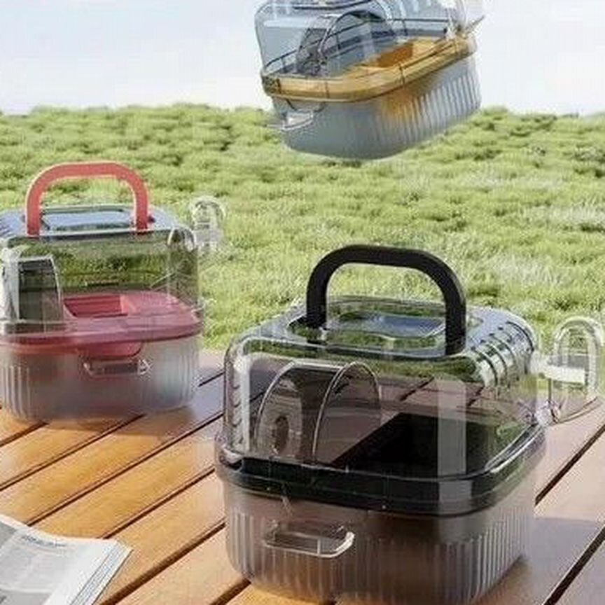 Двухэтажная переноска для грызунов