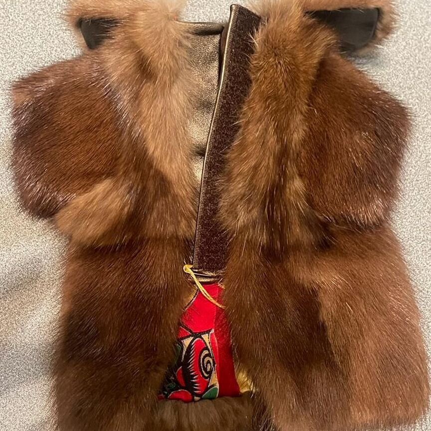 Шуба для мини-пород собак из норки