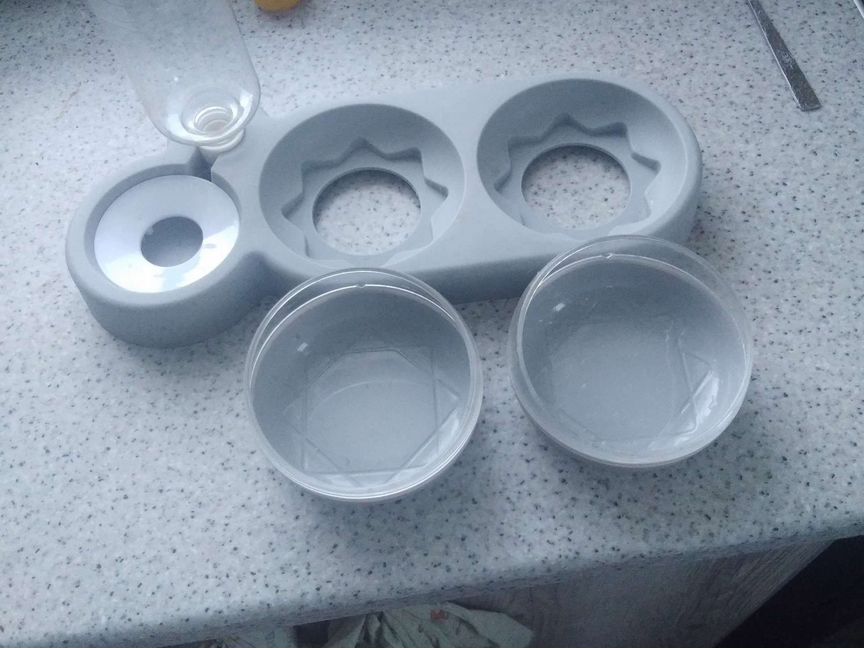 Миска с поилкой для кошки