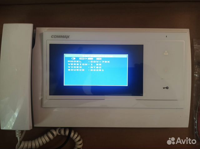 Commax CDV-70K Белый видеодомофон купить в Москве | Электроника | Авито
