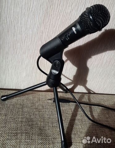 Микрофон настольный проводной Ritmix RDM-120 купить в Санкт-Петербурге ...