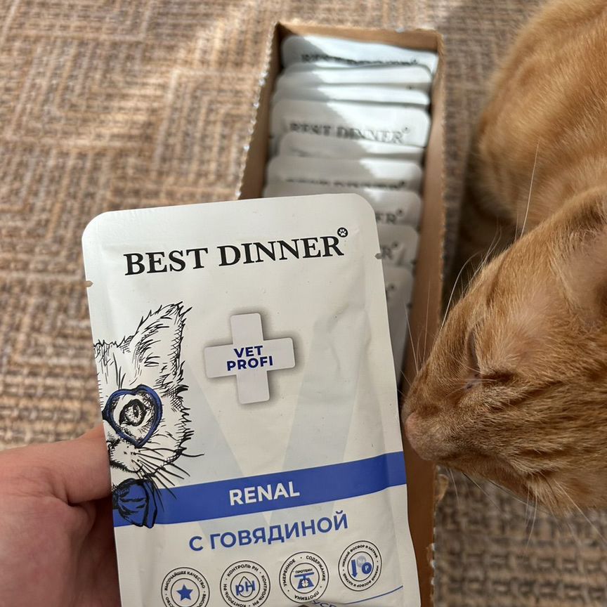 Best Dinner Renal паучи с говядиной