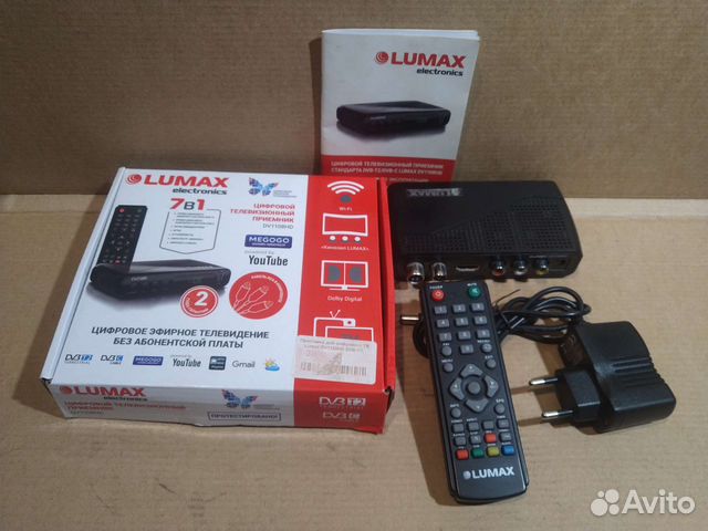 Пульт цифровая тв приставка ресивер Lumax купить в Санкт-Петербурге ...