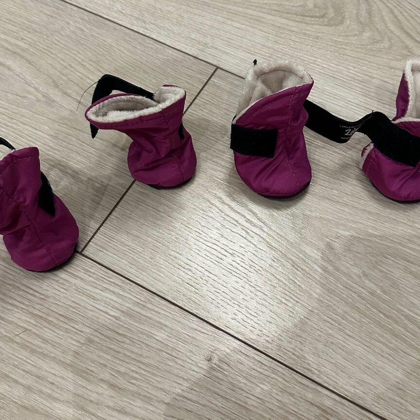 Зимние сапожки для собаки