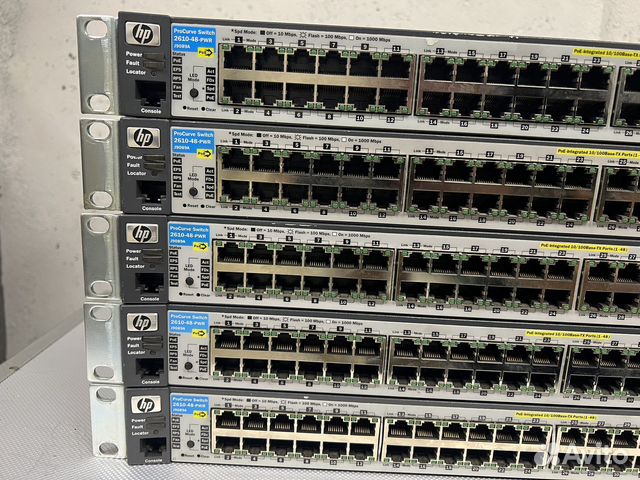 HP 2610-48-pwr j9089a PoE купить в Санкт-Петербурге | Электроника | Авито