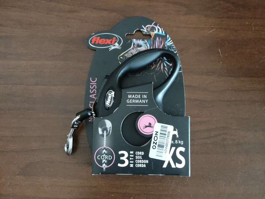 Поводок рулетка Flexi, до 8 кг, 3 м