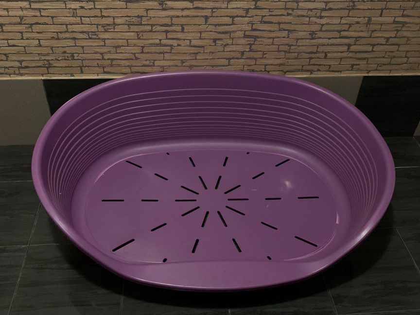 Лежак для собак siesta deluxe 12 фиолетовый