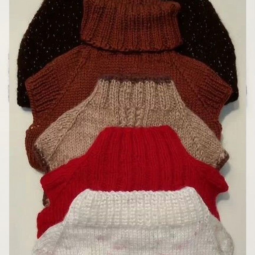 Жилеты шерстяные авторские для собак