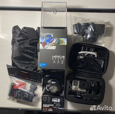 Камера GoPro Hero 4 black купить в Москве | Электроника | Авито