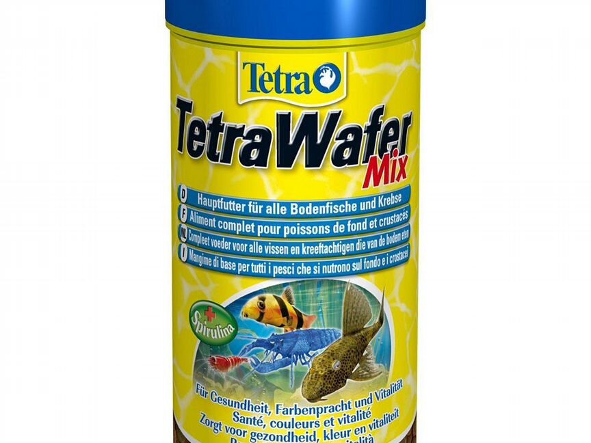 Tetra WaferMix 250мл корм чипсы для всех донных ры