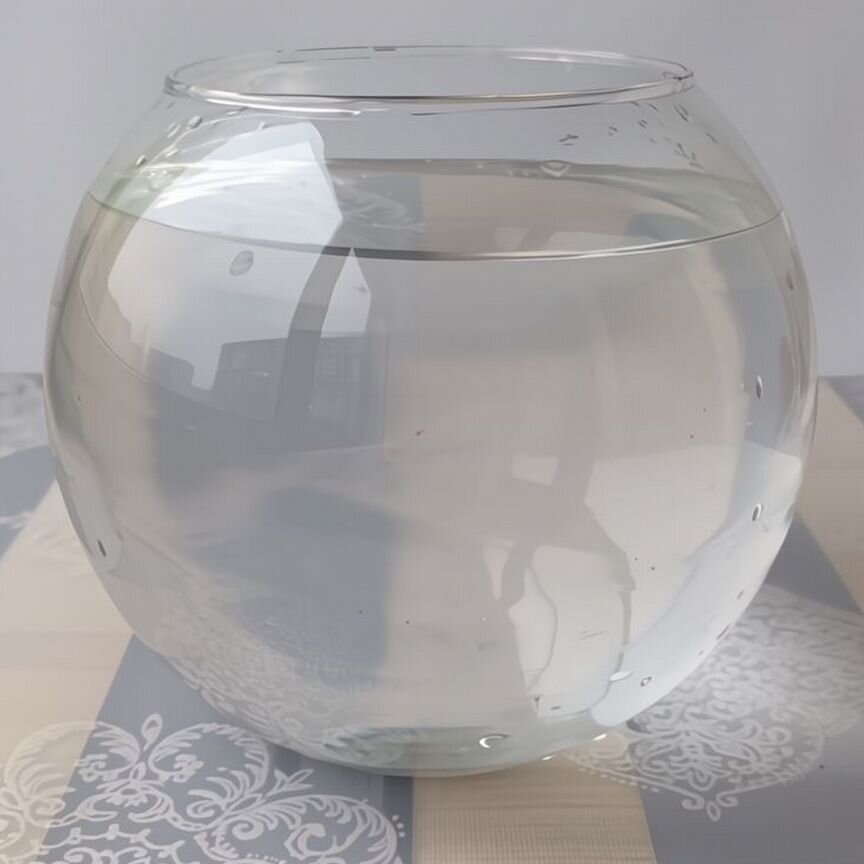 Круглый Аквариум на 4 - 4,5 литра