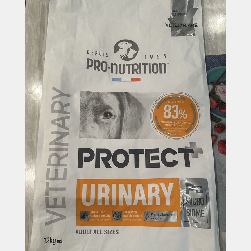 Корм для собак protect urinari