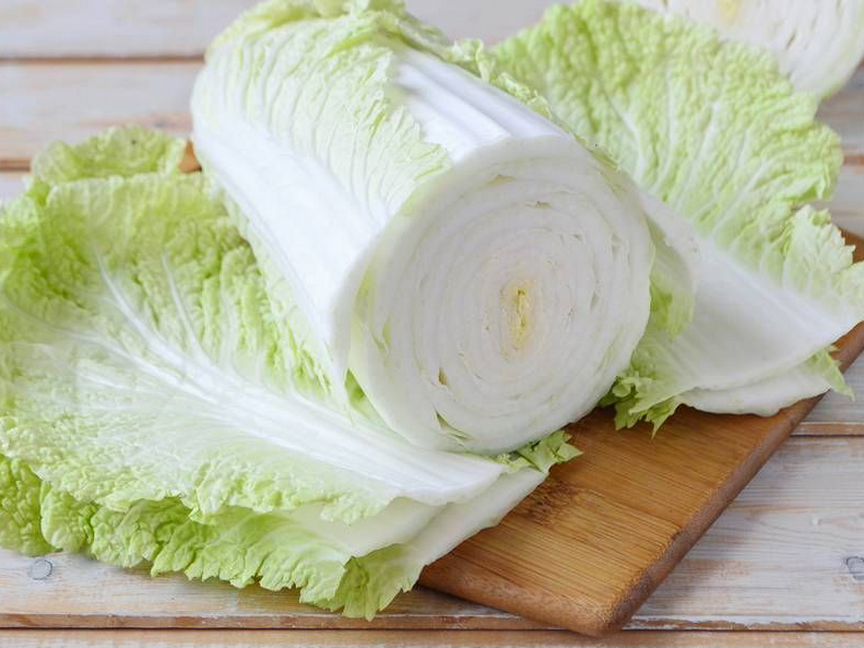 Листы пекинской капусты для коров
