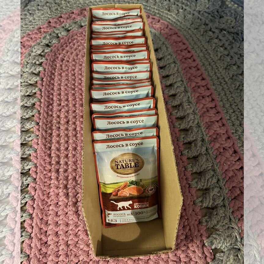 Корм для кошек nature's table