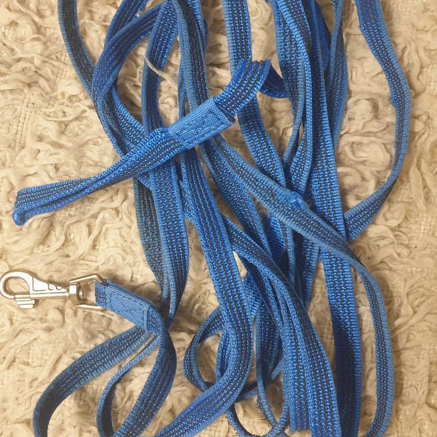 Поводок 7м с латексной нитью (прорезиненный)