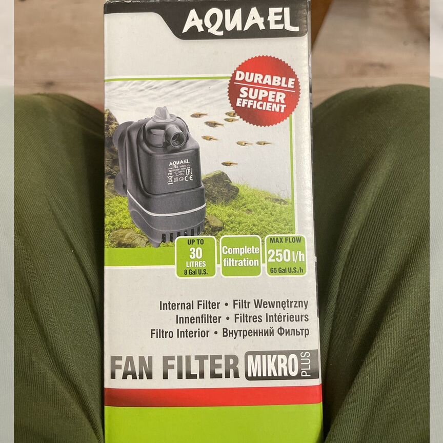 Фильтр для аквариума aquael fan mikro