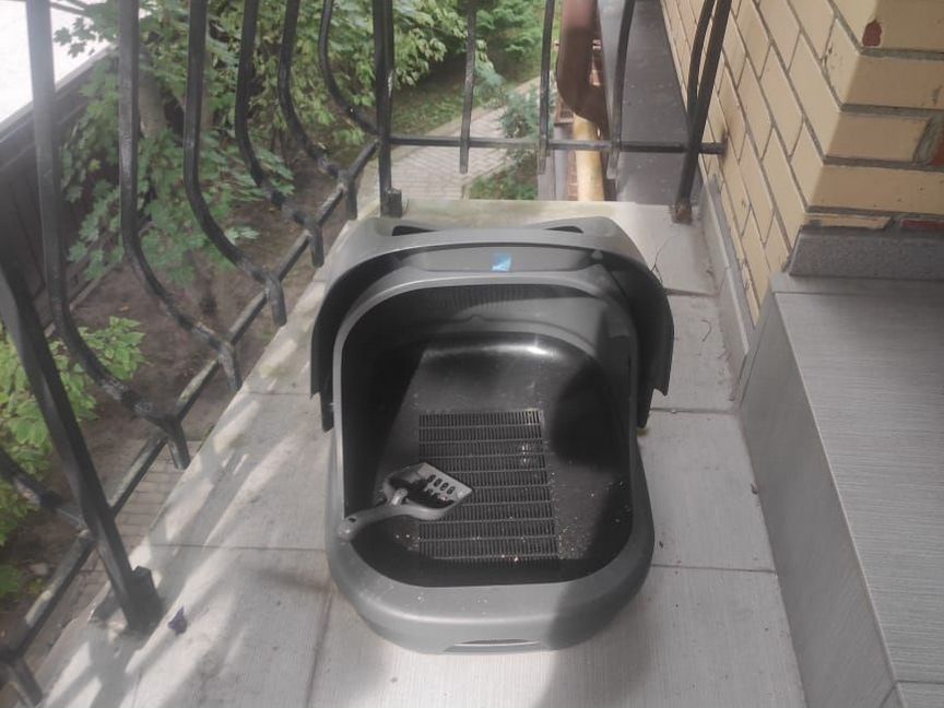 Кошачий туалет домик Unicharm DeoToilet