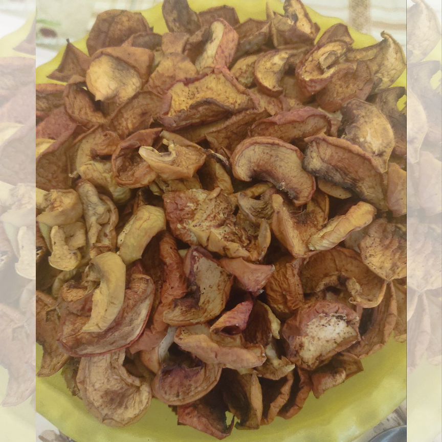 Сушеные яблоки для грызунов