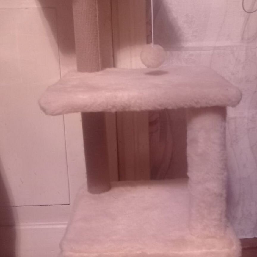 Когтеточка домик для кошки бу