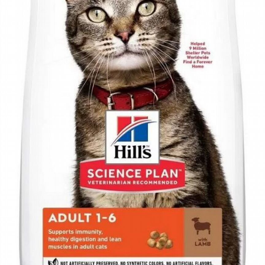 Hills SP Adult 1-6 - Ягненок - 10кг