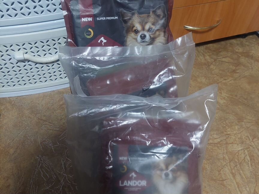 Корм landor для мелких пород животных