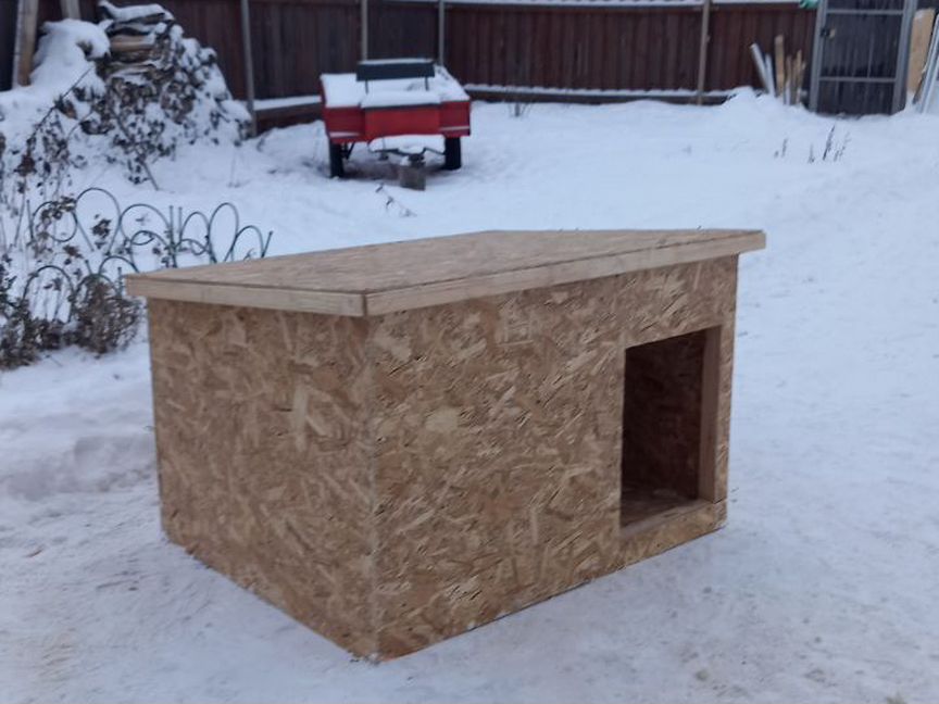 Будка для собаки утепленная