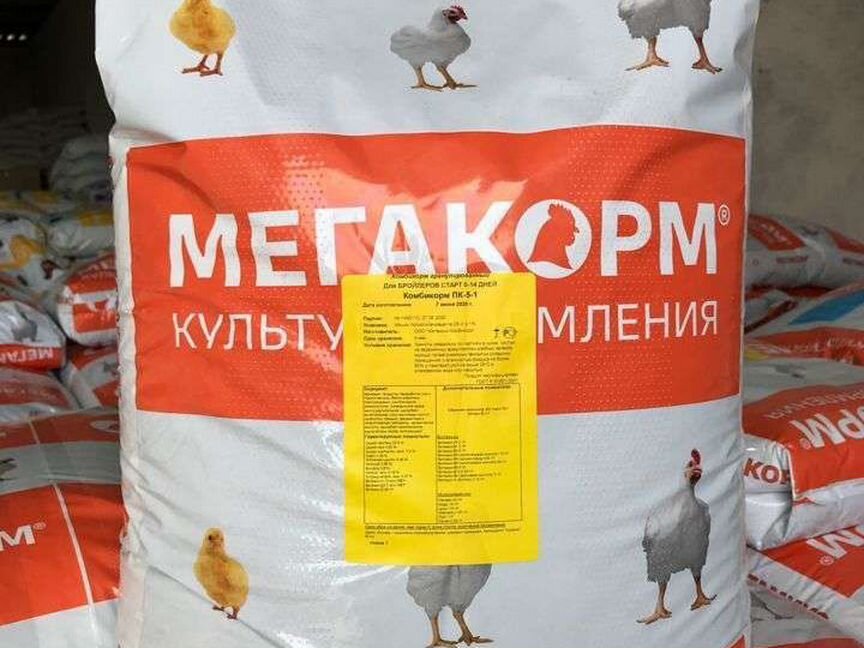 Корм для птицы старт