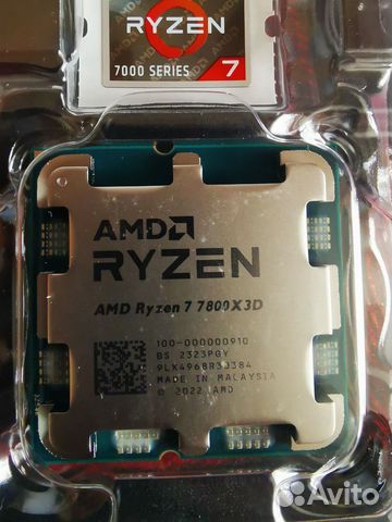 AMD Ryzen 7 7800x3d новый r7 7700 Ryzen 5 7500F купить в Москве с ...