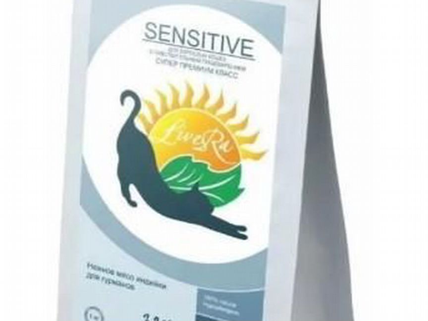 LiveRA sensitive Сухой корм для кошек с чувствител