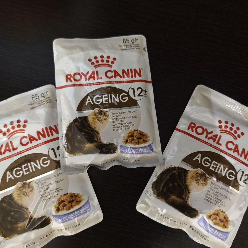 Влажный корм для кошек royal canin ageing 12 