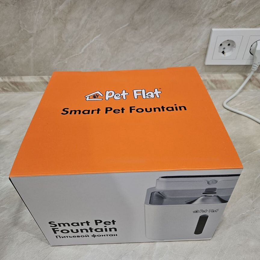 Умная поилка pet flat aqua lite